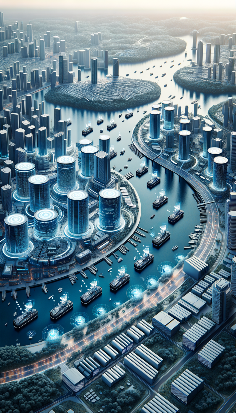 Singapore Plans Hydrogen-Powered Barges for Data Centers | / Daily News...